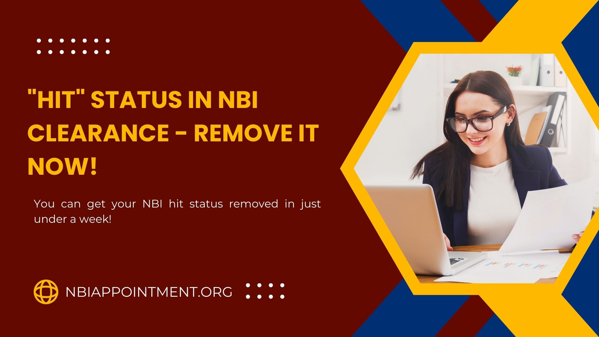 "Hit" Status in NBI Clearance - Remove it Now!